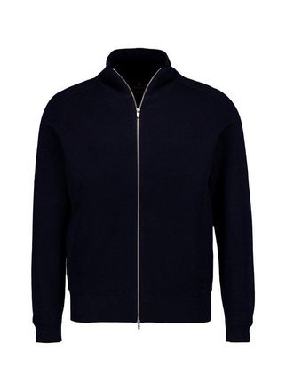Boggi Milano Herren Pullover blau unifarben