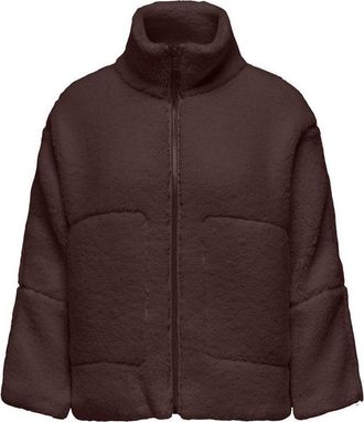Only Carmakoma Pl&uuml;schjacke CARASPEN TEDDY JACKET OTW NOOS Kunstfaser, Teddypl&uuml;sch