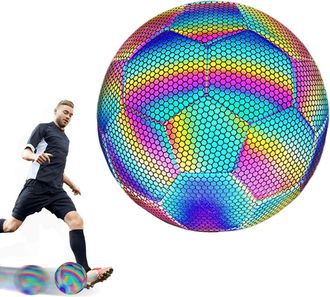 Generico Leuchtender - Outdoor Wetterfester | Gl&uuml;hender im Dunkeln | Reflektierender Leuchtball f&uuml;r Kinder M&auml;nner Spiel Training Freizeit Sport Nachtaktivit&auml;t