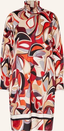 Annas Annas Kleid Mit R&uuml;schen rot