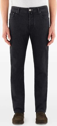 Jacob Cohen Academy Gekn&ouml;pfte Jeans - Schwarz