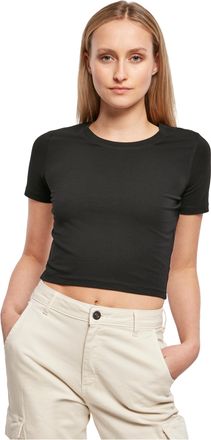 Build Your Brand Damen T-Shirt Ladies Cropped Tee, kurzgeschnittenes T-Shirt für Frauen, Regular Fit, Größen XS - 5XL