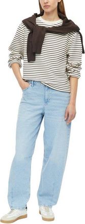 s.Oliver Sweater in Streifen-Optik / Rundhals
