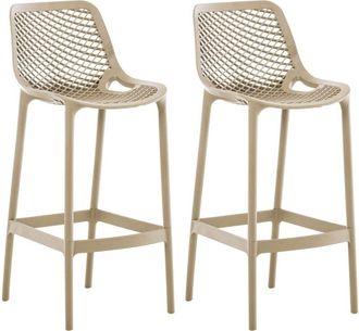 Clp 2er Set Outdoor Barhocker Air schlamm