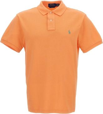 Polo Ralph Lauren Homme, Tops, Orange, Taille: L Polo Chemises