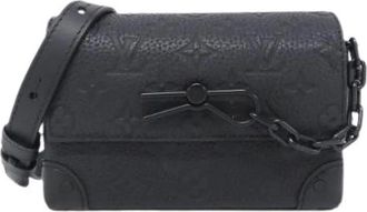 Louis Vuitton Pre-owned Steamer Wearable Wallet Monogram Taurillon Shoulder Bag - Femme - Pre-owned - Noir - Taille: ONE Size