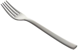 Alessi REB09/5 Ovale Dessertgabel, Edelstahl, Silber, 17 x 4 x 2.5 cm,,6-Einheiten
