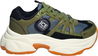 Iceberg Homme, Chaussures, Vert, Taille: 42 EU S1M1 Baskets