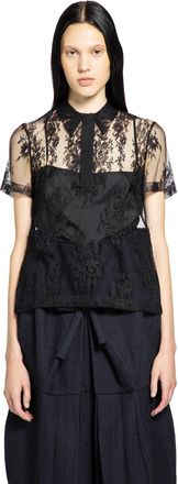 Prada WOMAN BLACK T-SHIRTS & TANK TOPS