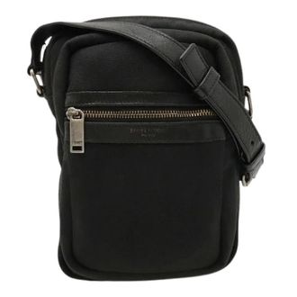 Saint Laurent Pre-owned Canvas Schultertasche - - Pre-owned - Damen - Schwarzk - ONE SIZE