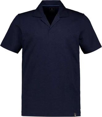 Boggi Milano Herren Polo-Shirt blau