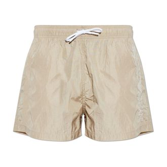 Emporio Armani Homme, Maillots de bain, Beige, Taille: M Short de bain