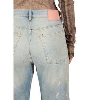 Acne Studios Jean d&eacute;lav&eacute; en coton m&eacute;lang&eacute;