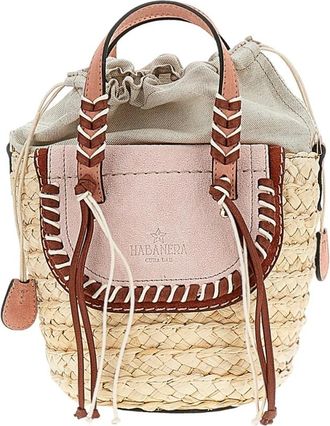 Cuba Lab Femme, Sacs, Rose, Taille: ONE Size Habanera Cuoieria Bucket Bag