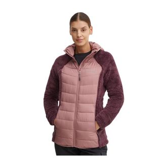 Columbia Powder Lite II Sherpa Hybrid Jacket - - Sport - Damen - Rosa - XS