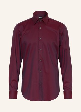 HUGO BOSS Hemd Joe Regular Fit rot