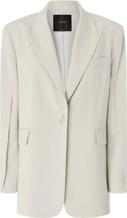 Pinko Pinko, Femme, Vestes, Gris, Taille: 34 FR abiti poliestere