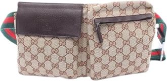 Gucci unisex, Pre-owned, Beige, Taille: ONE Size Pre-owned Toile sacs-gucci