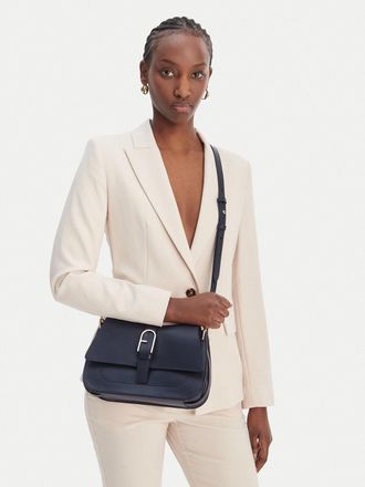 Furla Handtasche Furla Flow M Top WB00996 BX2045 BG 4852S Dunkelblau