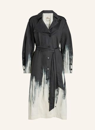 High High Trencoat Holt blau