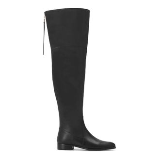 Kazar Femme, Chaussures, Noir, Taille: 38 EU Bottes Kazar en cuir v&eacute;ritable noir sur semelle plate