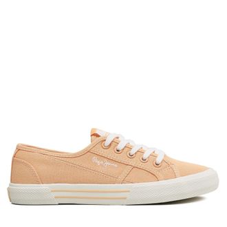 Pepe Jeans London Sneakers aus Stoff Pepe Jeans Brady Basic W PLS31287 Orange