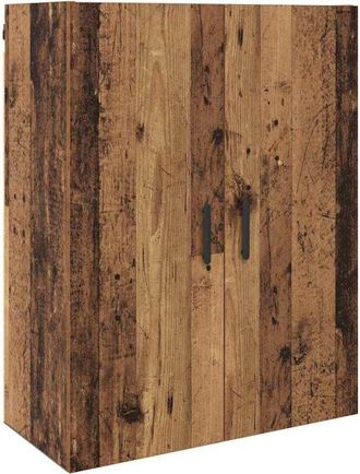 vidaXL Wandschrank Altholz 69.5 x 34 x 90 cm Holzwerkstoff Vidaxl