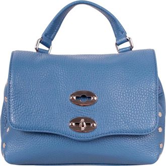 Zanellato Femme, Sacs, Bleu, Taille: ONE Size Sac &agrave; main Postina Daily Baby