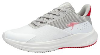 Kangaroos Herren K-RDM Stratos Sneaker, White/Fiery red, 42 EU