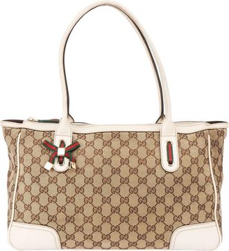 Gucci Crossbody Bags - Gucci GG Monogram Princy Handbag - Gr. unisize - in Braun - f&uuml;r Damen