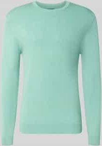 Mc Neal Strickpullover mit geripptem Rundhalsausschnitt