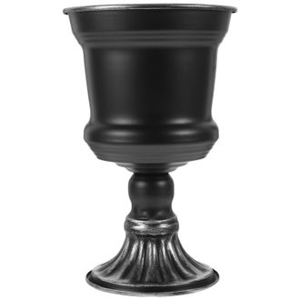 DOITOOL Vintage Eisen Blumentopf Retro Stil Vase Dekorativer Pflanztopf für Tisch Wohnzimmer Hotel Kaffeehaus Deko Kreative Kleine Eisen-vase für Trockenblume