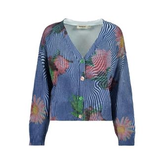 Desigual Femme, Pulls, Multicolore, Taille: 42 FR Nora Cardigan