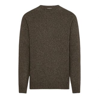 Seventy Girocollo Moulin&eacute;e - - Knitwear - Herren - Braun - L