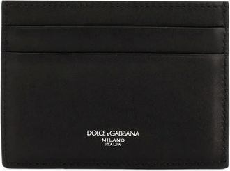 Dolce & Gabbana woven cardholder - Schwarz