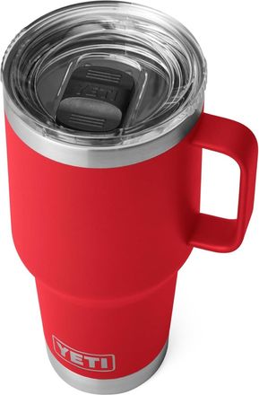 Yeti Rambler Reisebecher Mit Stronghold Deckel, Rescue Red, 30 oz (887 ml)