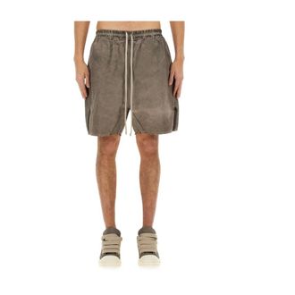 Rick Owens Homme, Shorts, Gris, Taille: S Hollywood Long Boxers
