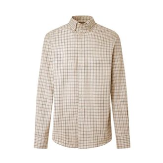 Hackett Homme, Chemises, Gris, Taille: 2XL Chemise à carreaux en flanelle