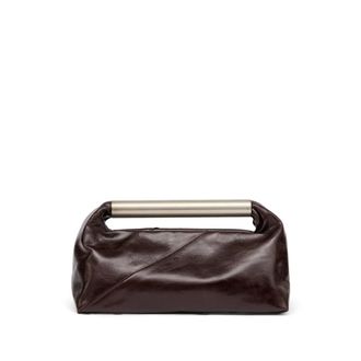 Maison Margiela Borsa a mano manico metallico - - Bags - Damen - Braun - ONE SIZE