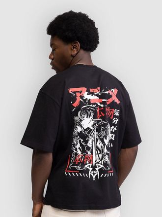 Redefined Rebel CCAnime Sword Oversized Fit T-Shirt black