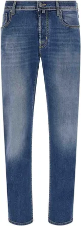 Jacob Cohen Straight Leg Jeans - Blau