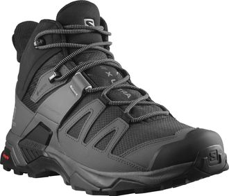 Salomon X Ultra 4 Mid Wide GTX 412946, Mens Trekking Shoes, Black, 46 2/3 EU