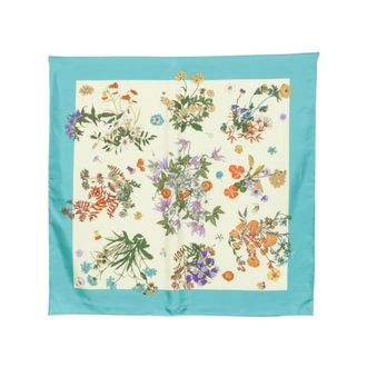 Mantero 1902 Seidentuch mit Blumenmuster - - Accessories - Damen - Mehrfarbig - ONE SIZE