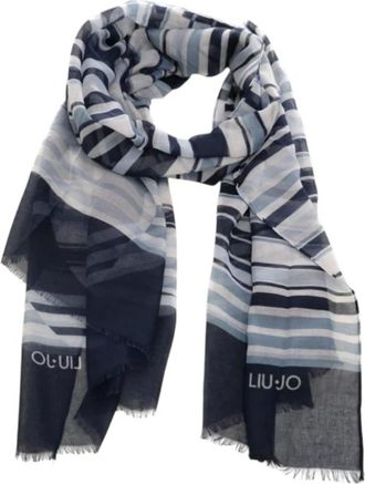 Liu Jo Femme, Accessoires, Bleu, Taille: ONE Size Stola