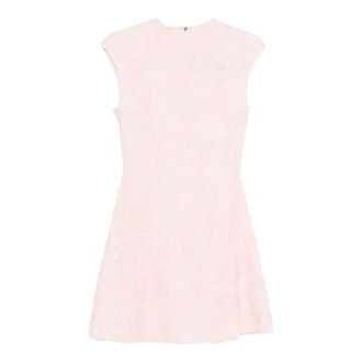 Rotate Mesh Floral Short Dress - - Dresses - Damen - Rosa - S