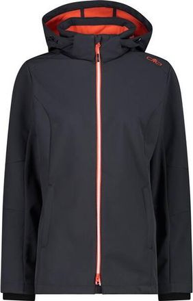 F.lli Campagnolo Damen Funktionsjacke WOMAN ZIP HOOD SOFTSHELL LONG JACKET