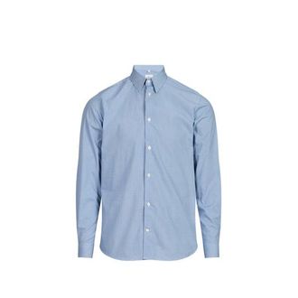 Au Printemps Paris Chemise slim-fit col classique en coton imprim&eacute;
