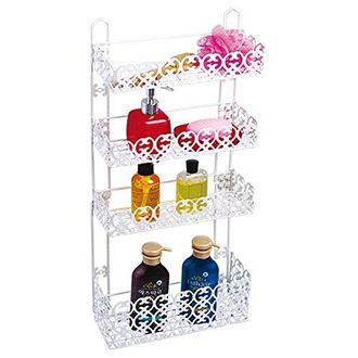 MSV Bad Regal Agadir Eckregal Duschregal - 4-St&ouml;ckig - 30x67,5x10,5cm Nostalgie