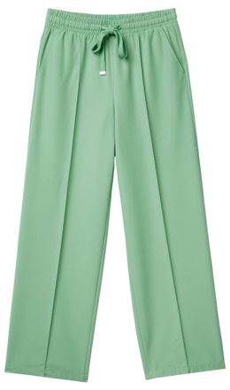 Benetton Damen 40k6df035 Hose, Hellgrün 8 K7, XS