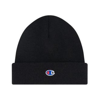 Champion Schwarze Beanie Wollmischung Handw&auml;sche M&uuml;tze - - Accessories - Herren - Grau - ONE SIZE